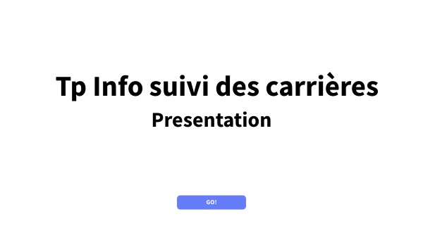 Tp Info PRESENTATION | Genially
