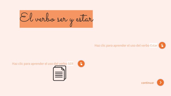 El verbo ser y estar | Genially