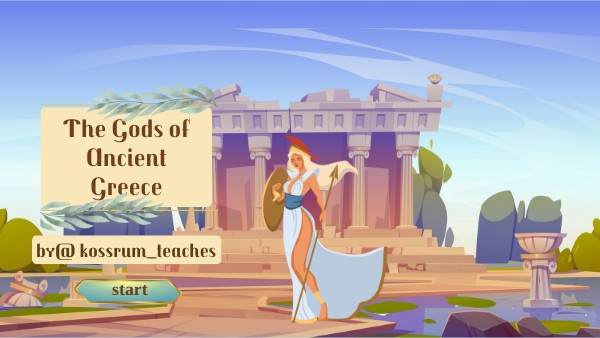 The Gods of Ancient Greece | Genially