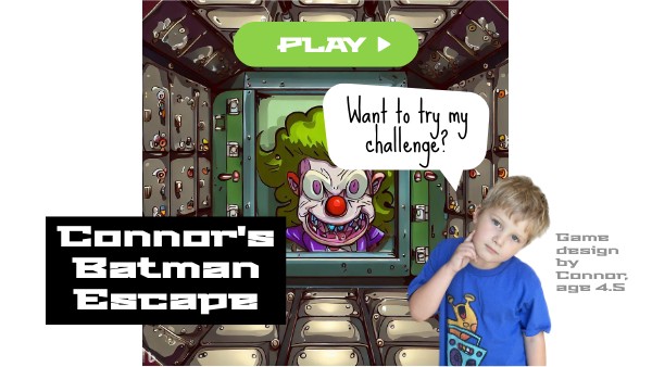 Connor's Batman Escape | Genially