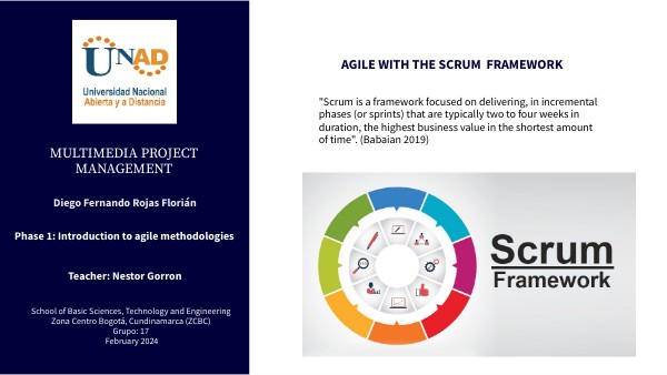 Scrum Framework Brochure | Genially