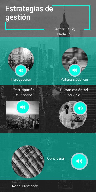 Estrategias de gestión en la ciudad de Medellín | Genially
