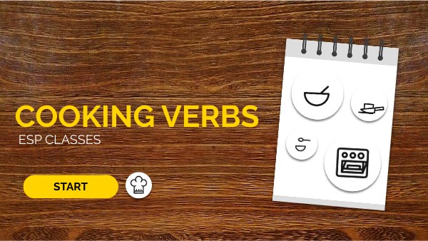 Cooking (Verbs) | Genially