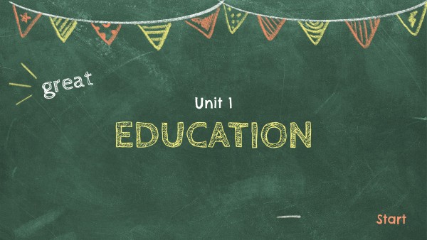 UNIT 1: EDUCATION | Genially