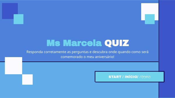 MS MARCELA'S B-DAY QUIZ | Genially
