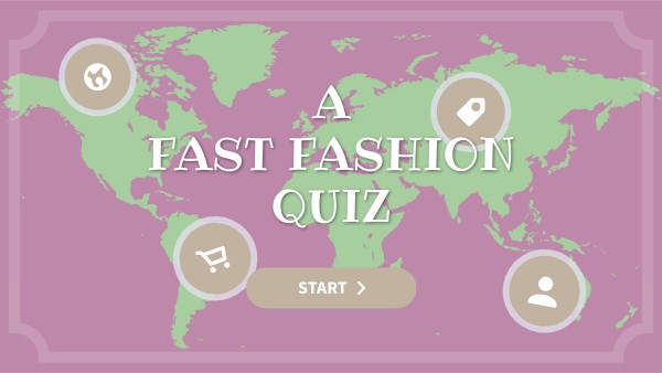 A fast fashion quiz | Genially