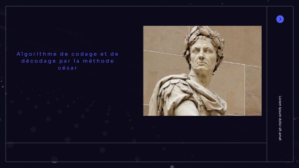 Méthodes De Codage Et De Décodage Par La Méthode César Genially