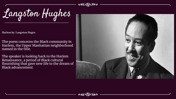 Langston Hughes | Genially