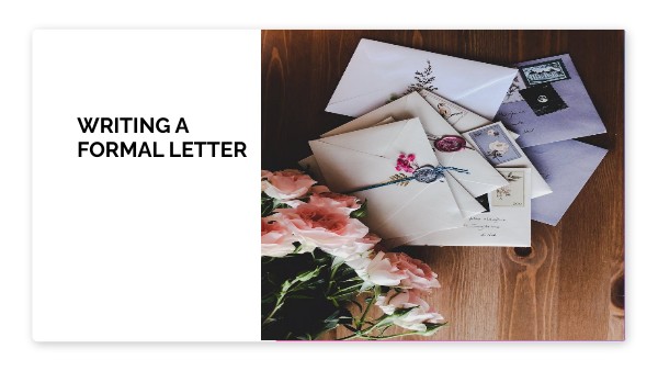 Formal Letter | Genially