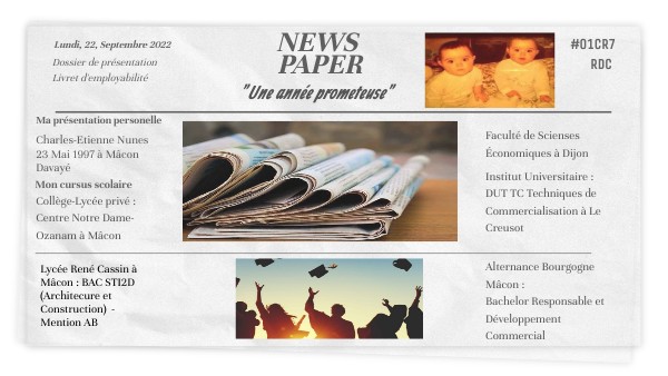 NEWSPAPER PRESENTATION | Genially