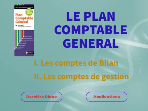 LE PLAN COMPTABLE GENERAL | Genially