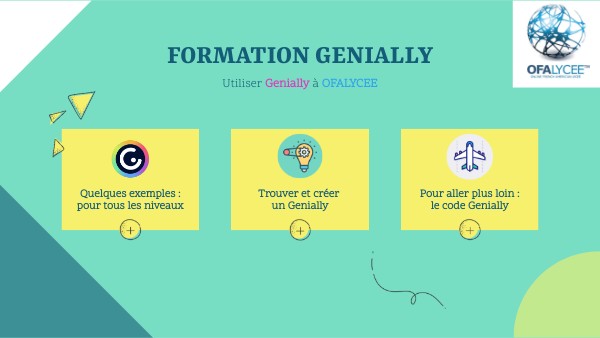 OFALycée - formation Genially