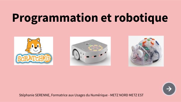 PROGRAMMATION -ROBOT