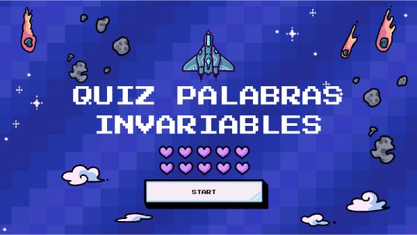 QUIZ PIXEL NAVE ESPACIAL