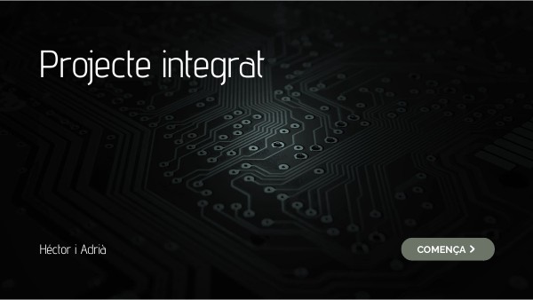 Projecte integrat