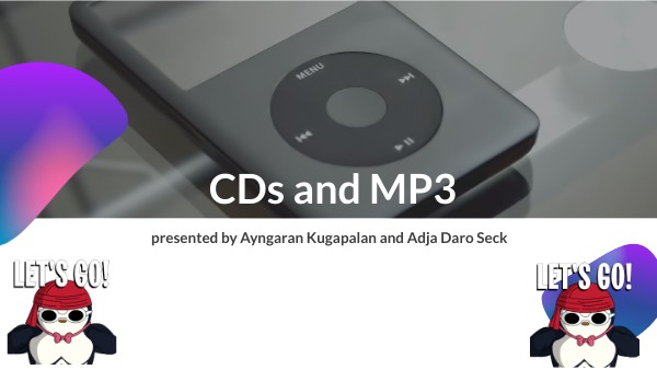 CD and MP3