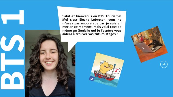 Les stages de Eléana Lebreton | Genially