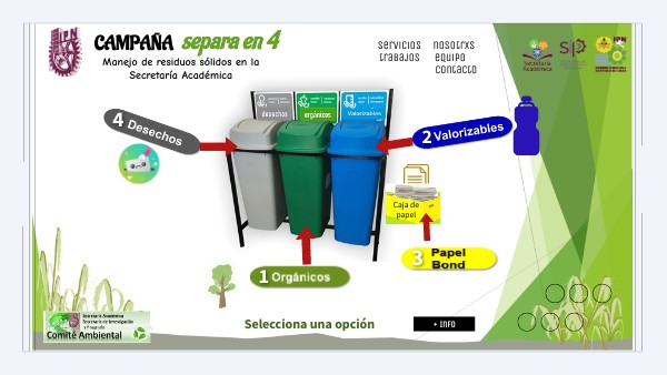 Campaña separa en 4 SA SIP IPN