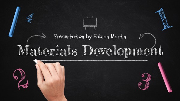 MATERIALS DEVELOPMENT | Genially