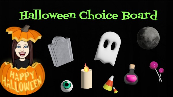 Halloween Choice Board | Genially