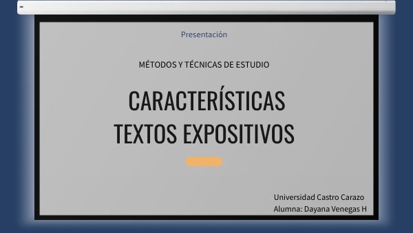 TEXTOS EXPOSITIVOS | Genially