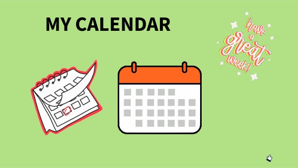 My calendar 2022 | Genially