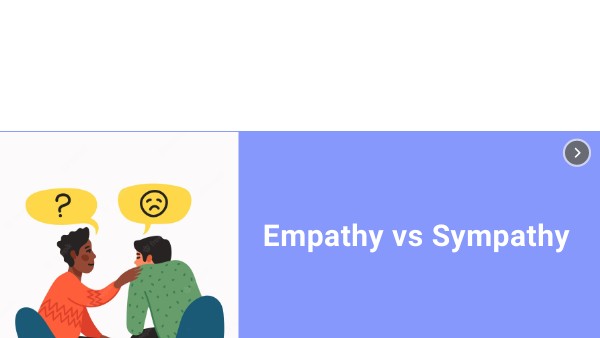 Empathy vs Sympathy
