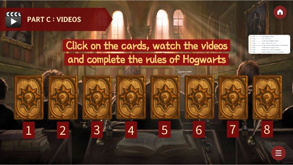 Hogwarts' rules (extracts)