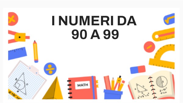 NUMERI 90 - 00 | Genially