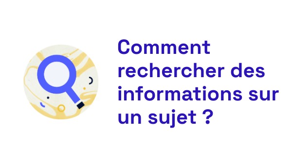 recherche d'informations