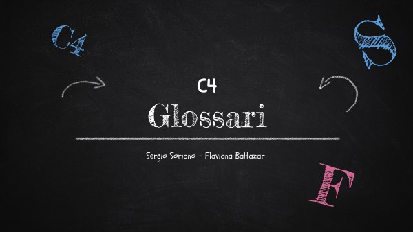Glossari | Genially