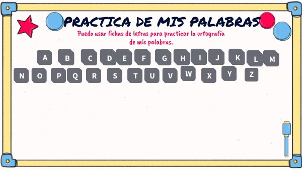 Practica de mis palabras