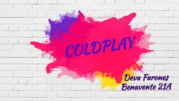 COLDPLAY | Genially
