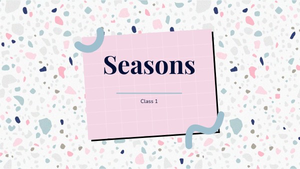 Seasons | Genially