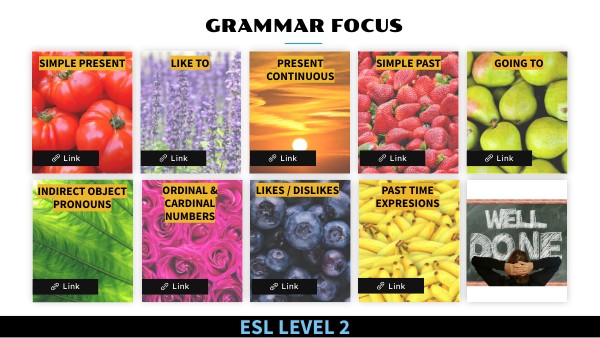 ESL 2 - Grammar Review
