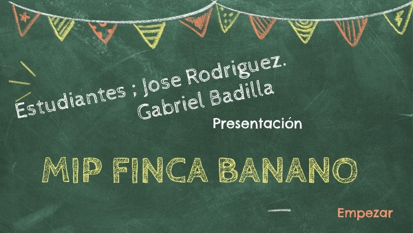 FINCA BANANO ANIMADA | Genially