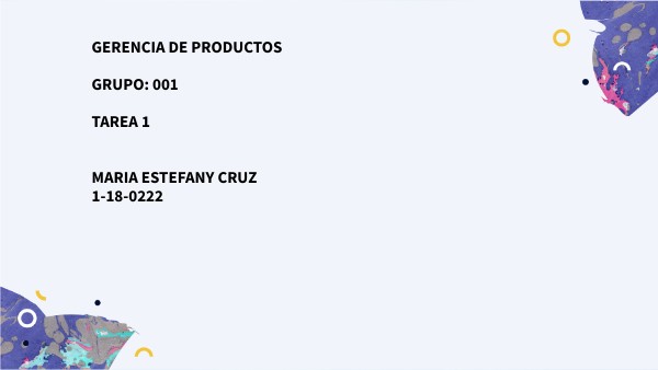 Presentación de María Estefany Cruz | Genially