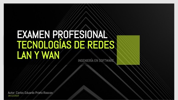 Tecnologías de Redes LAN y WAN