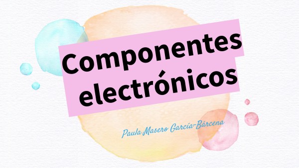 componentes electronicos