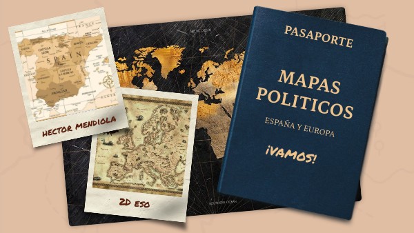 MAPAS POLITICOS DE ESPAÑA Y EUROPA / HECTOR MENDIOLA 2D | Genially