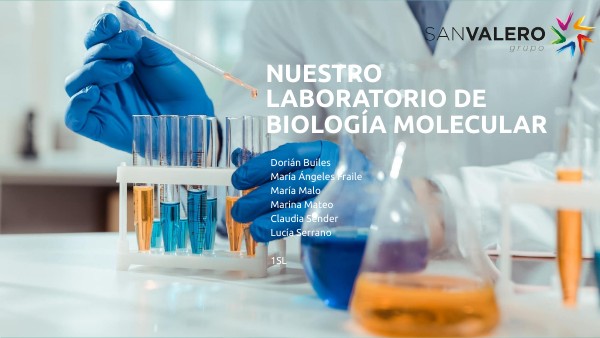 NUESTRO LABORATORIO DE BIOLOGÍA MOLECULAR | Genially