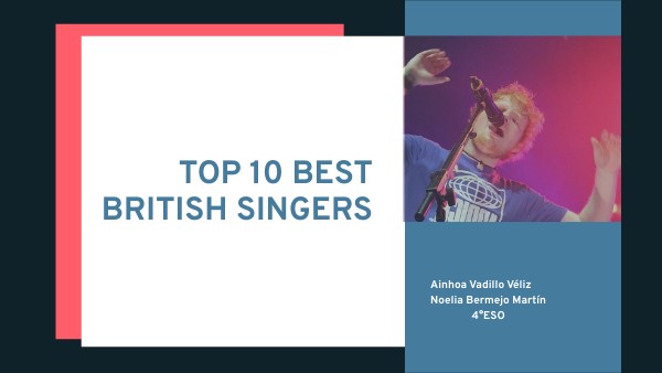 TOP 10 BEST BRITISH SINGERS