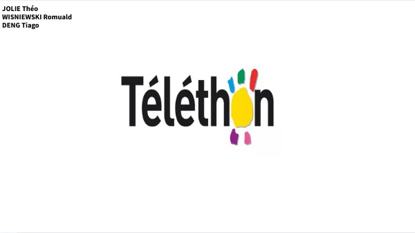 LE TELETHON | Genially