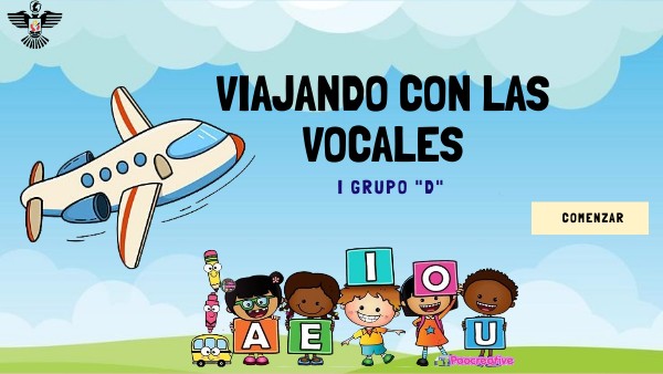 Proyecto: "Viajando con las vocales" | Genially