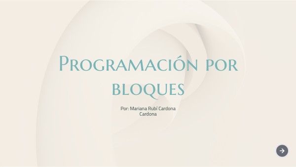 Programación por bloques | Genially