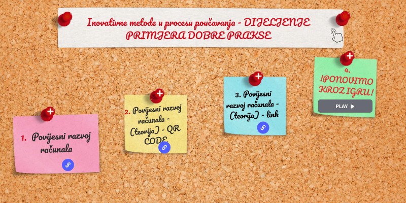 Inovativne metode u procesu poučavanja - DIJELJENJE PRIMJERA DOBRE PRA | Genially