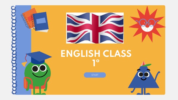 ENGLISH CLASS 1º