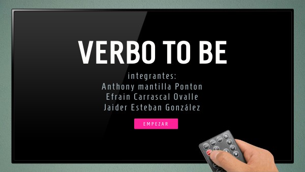 verbo to be | Genially