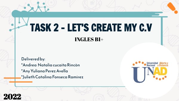 CV INGLES | Genially