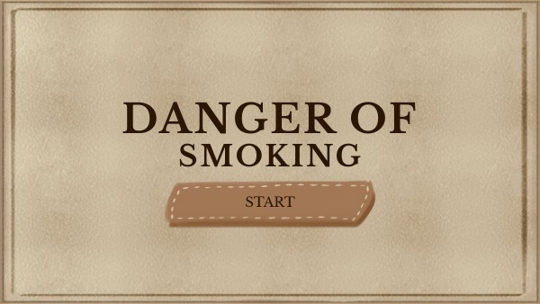 danger of smoking